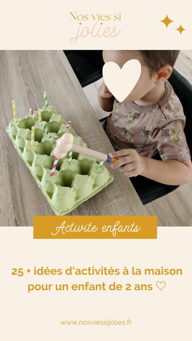 Activité enfant 2 ans à la maison : 25 + idées d'activités